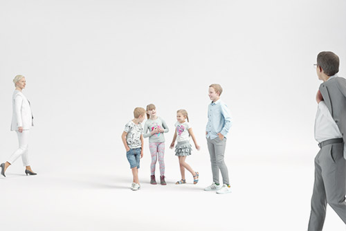 Single Posed 3d People – Humano 3D – 3d People Collections