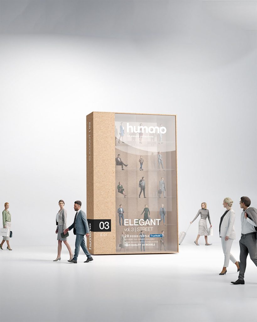 Free Models – Humano 3D – 3d People Collections