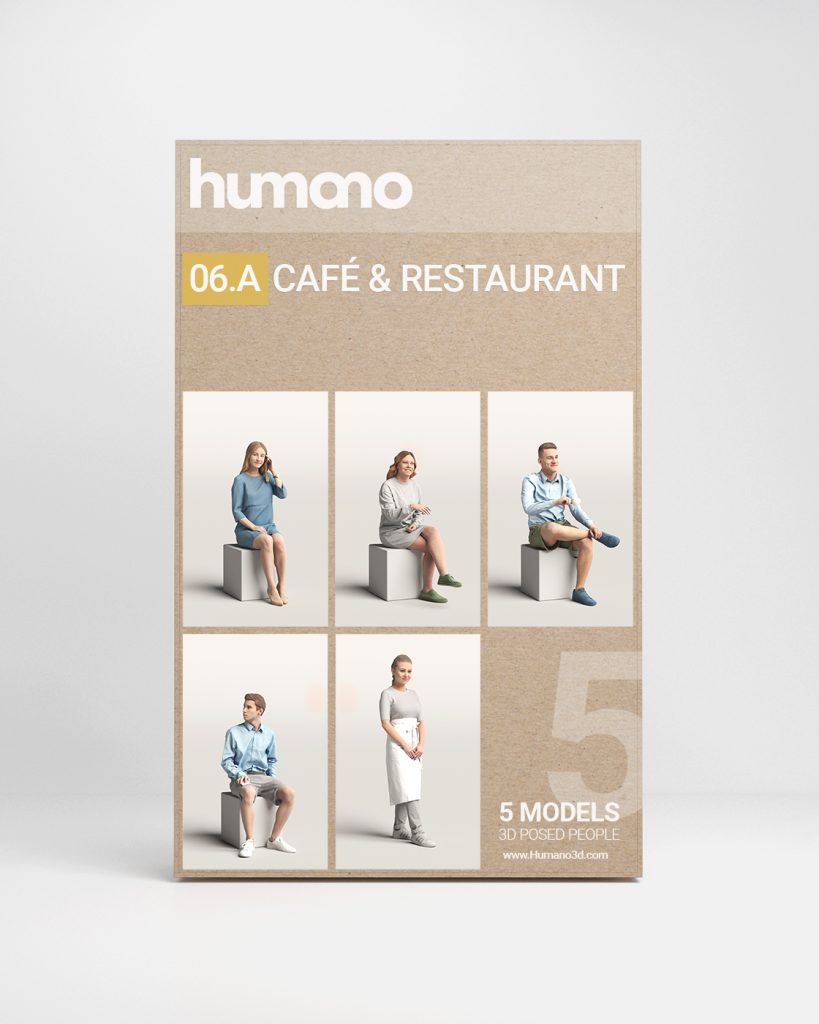 Humano 3D – 3d People Collections – Populating your digital worlds!