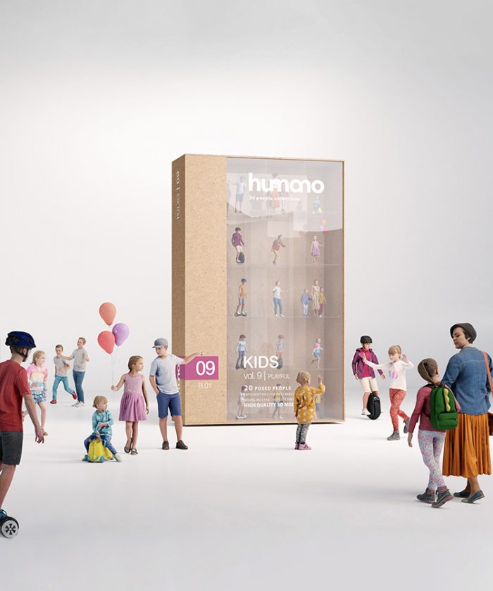Sketchup – Humano 3D – 3d People Collections