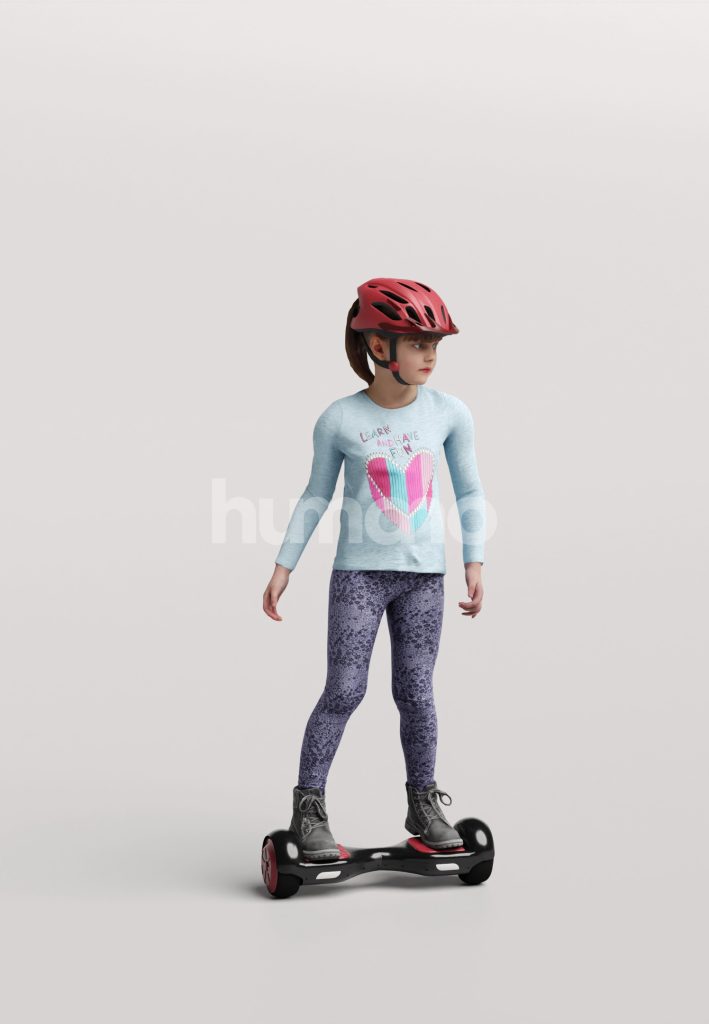 Vol.09 Kids – Humano 3D – 3d People Collections