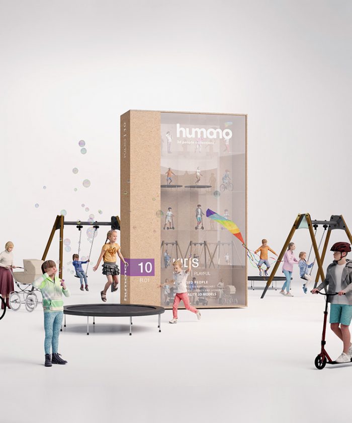 Free Models – Humano 3D – 3d People Collections