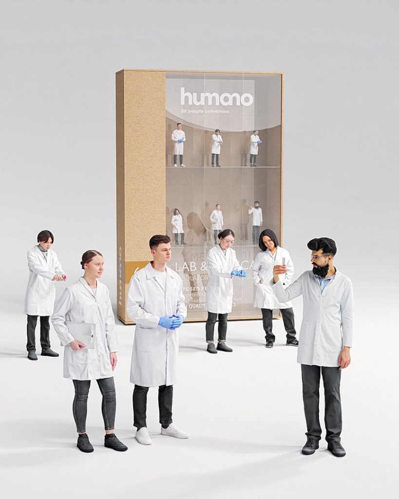 Free Models – Humano 3D – 3d People Collections