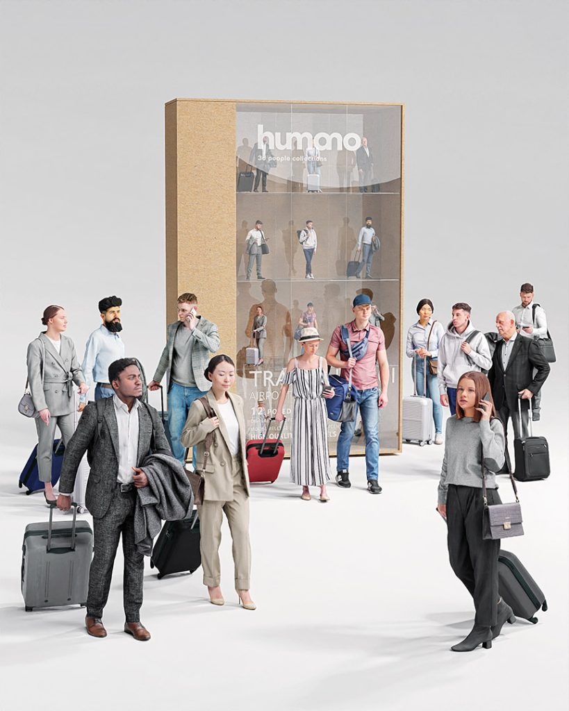 Free Models – Humano 3D – 3d People Collections