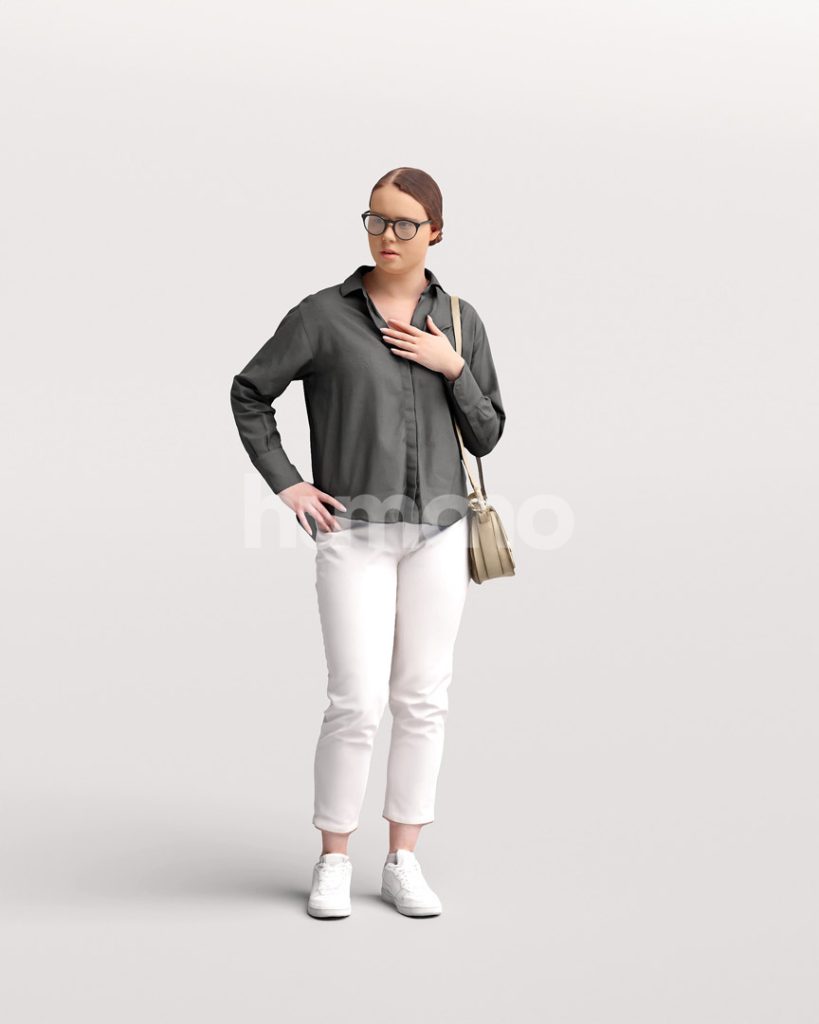 2202 | Standing 01 – Humano 3D – 3d People Collections