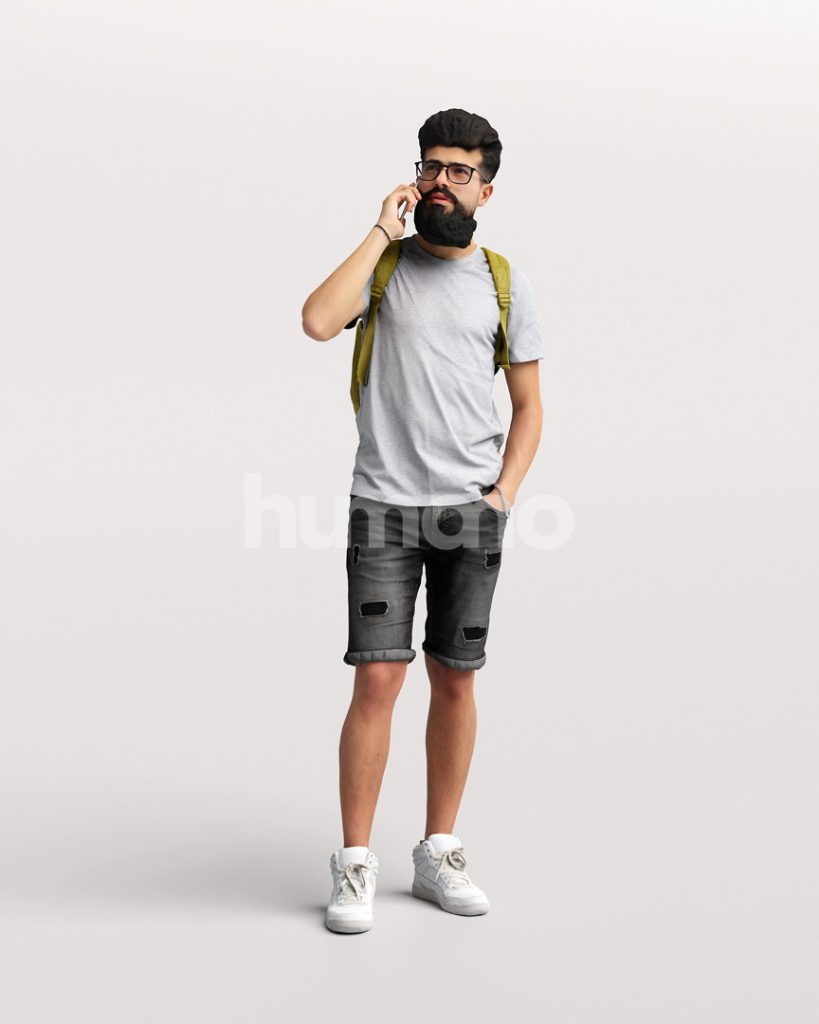 2202 | Standing 01 – Humano 3D – 3d People Collections