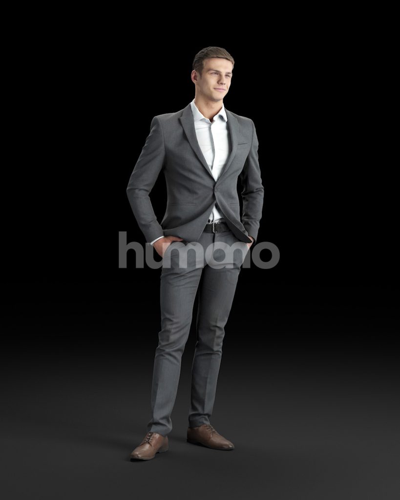 Posed Free Classic – Humano 3D – 3d People Collections