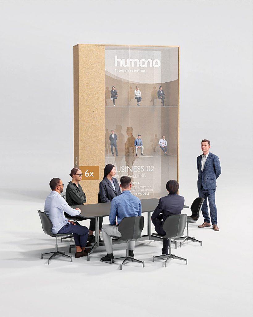 Collection – Humano 3D – 3d People Collections