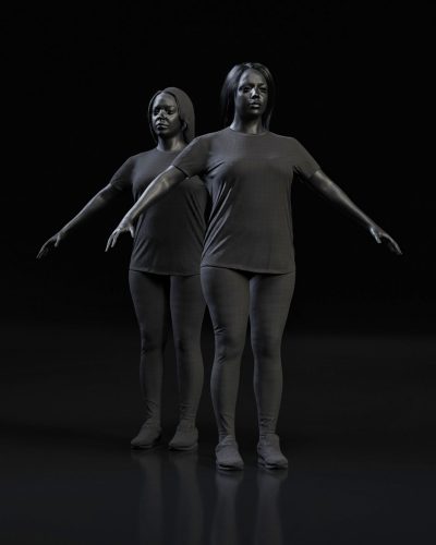 Rigged & Rigged Plus Free Model – Humano 3D – 3d People Collections