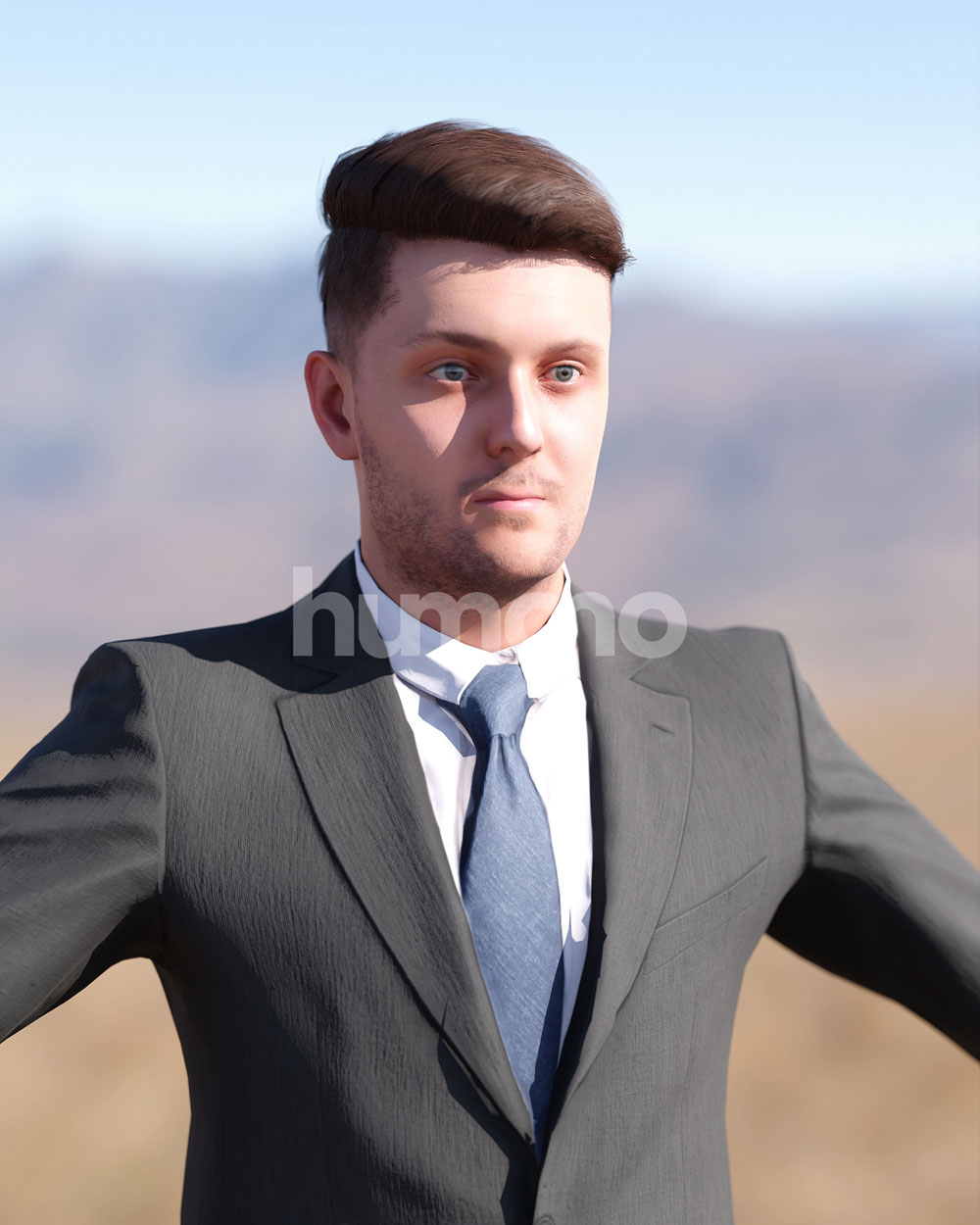 Rigged Plus 034-1873 Man – Humano 3D – 3d People Collections