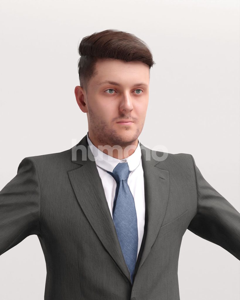 Rigged & Animated 3d People – Humano 3D – 3d People Collections