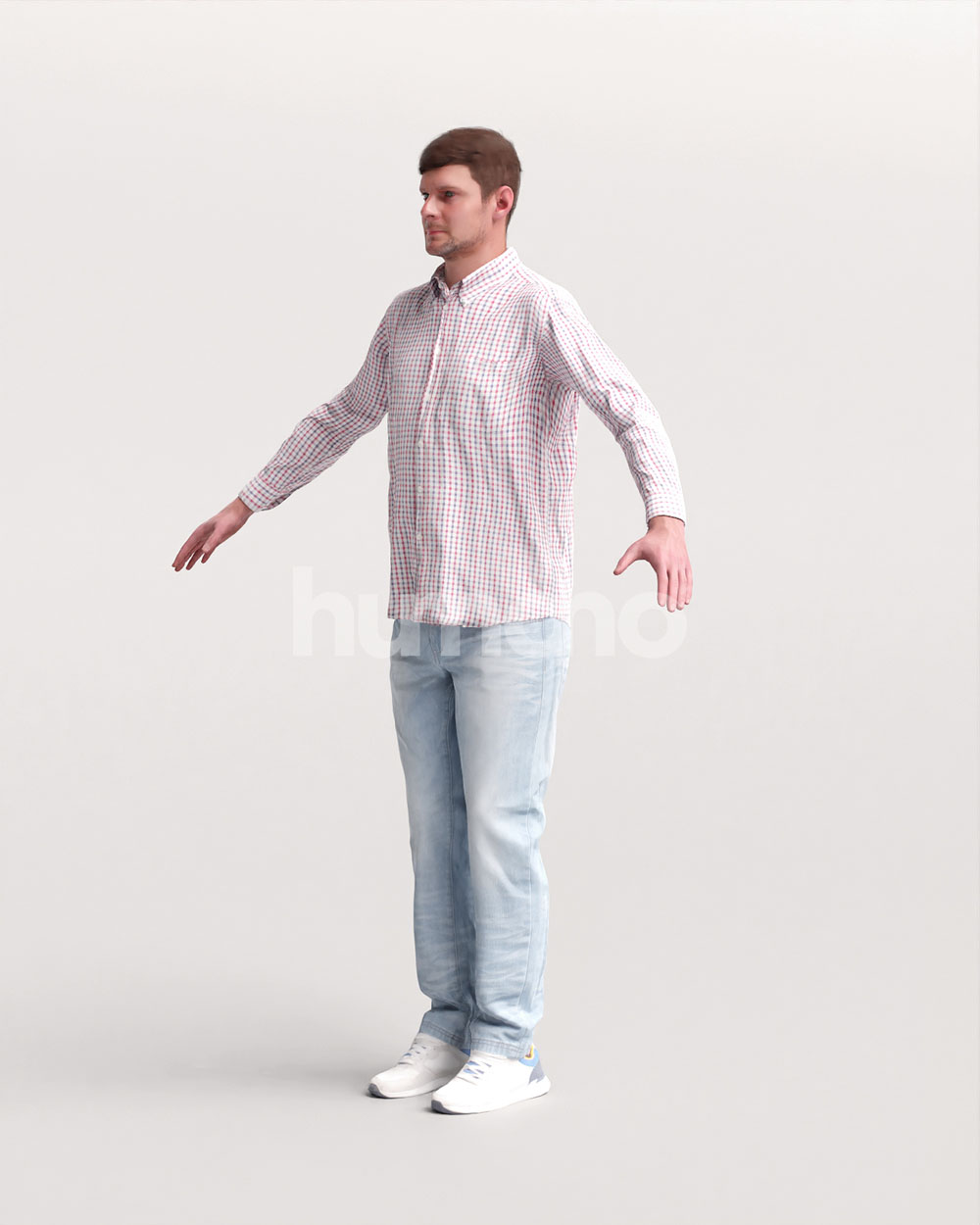 Rigged Plus 056-2553 Man – Humano 3D – 3d People Collections