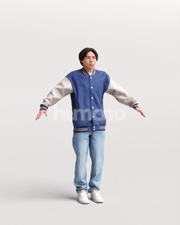 Rigged & Animated 3d People – Humano 3D – 3d People Collections