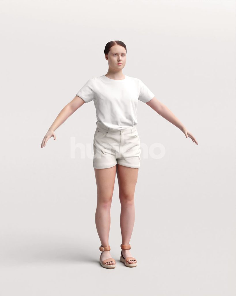 Rigged & Rigged Plus Free Model – Humano 3D – 3d People Collections