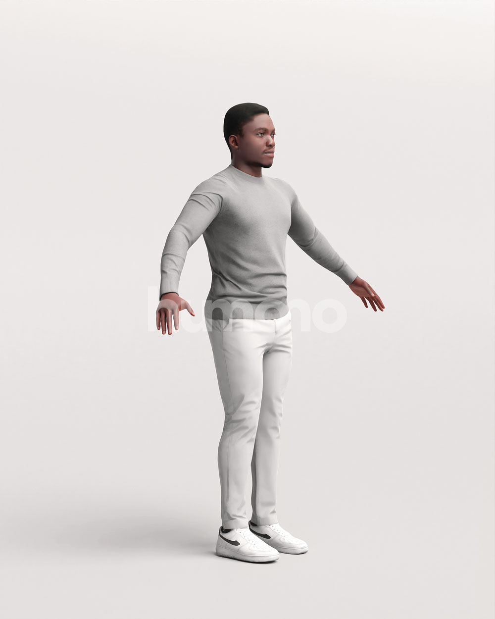 Rigged 064-4893 Man – Humano 3D – 3d People Collections