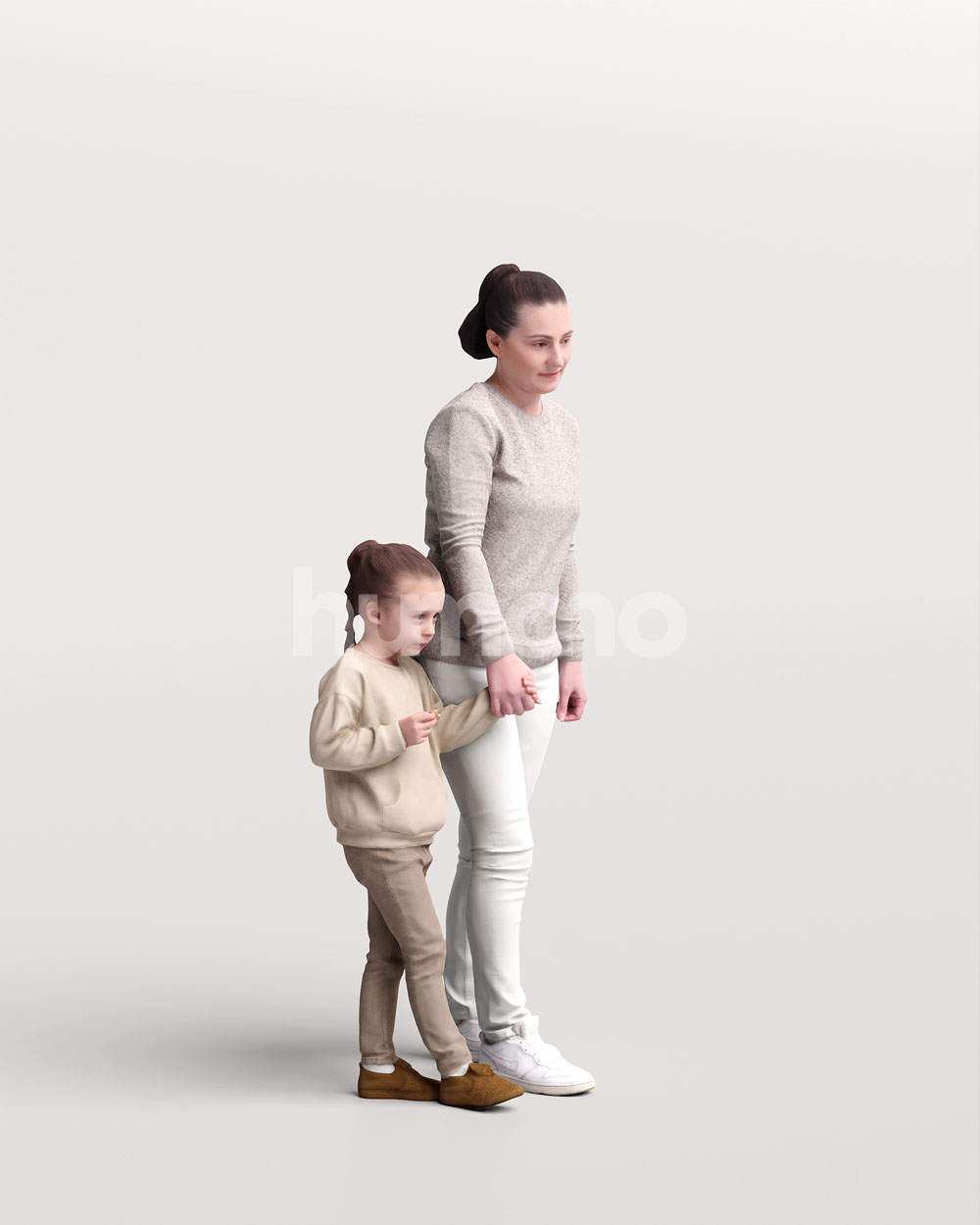 Posed 070-4152 Group – Humano 3D – 3d People Collections