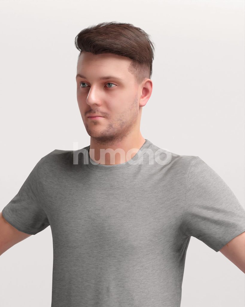 Rigged Plus 034-1869 Man – Humano 3D – 3d People Collections