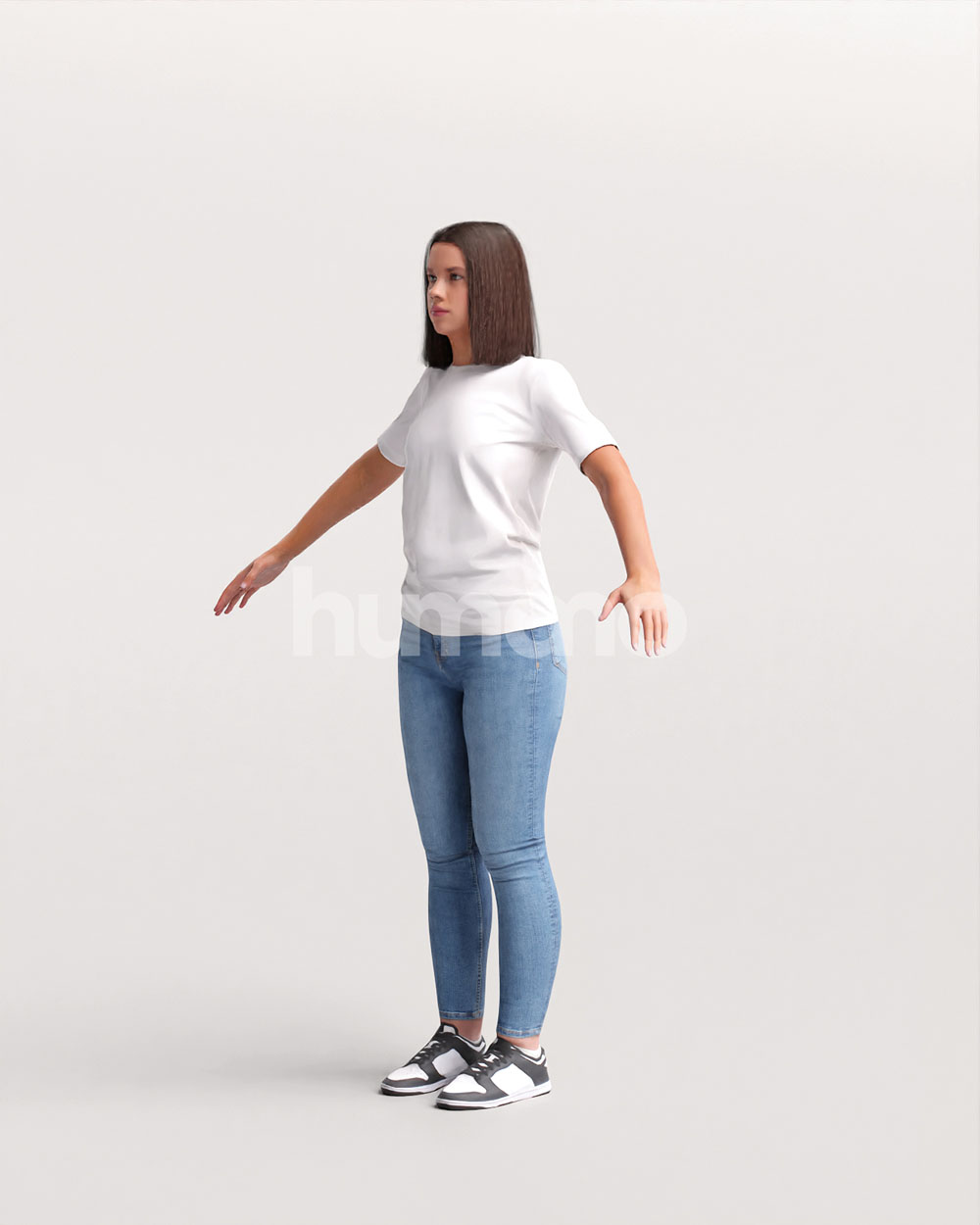 Rigged Plus 045-3658 Woman – Humano 3D – 3d People Collections