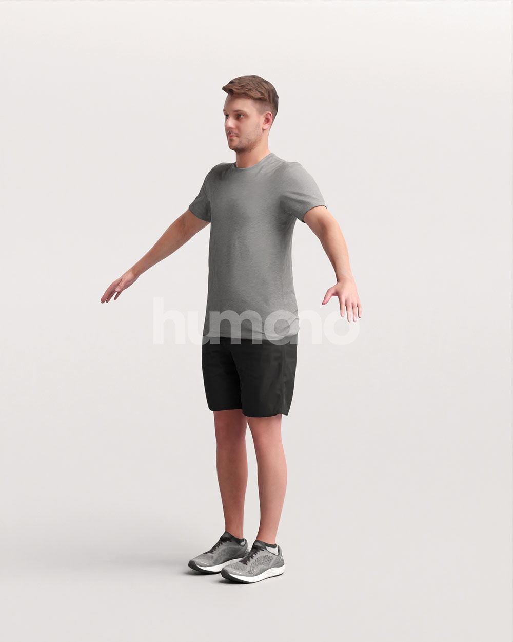 Rigged 034-1869 Man – Humano 3D – 3d People Collections