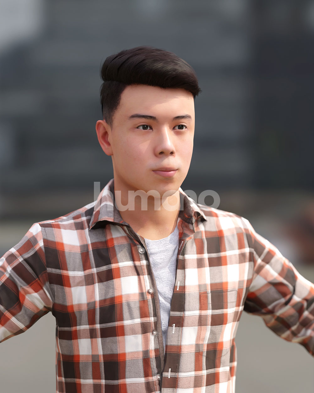 Rigged Plus 040-1847 Man – Humano 3D – 3d People Collections