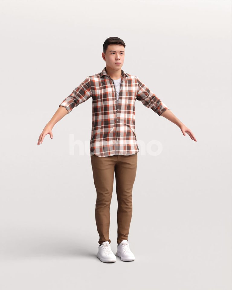 Rigged & Rigged Plus Free Model – Humano 3D – 3d People Collections