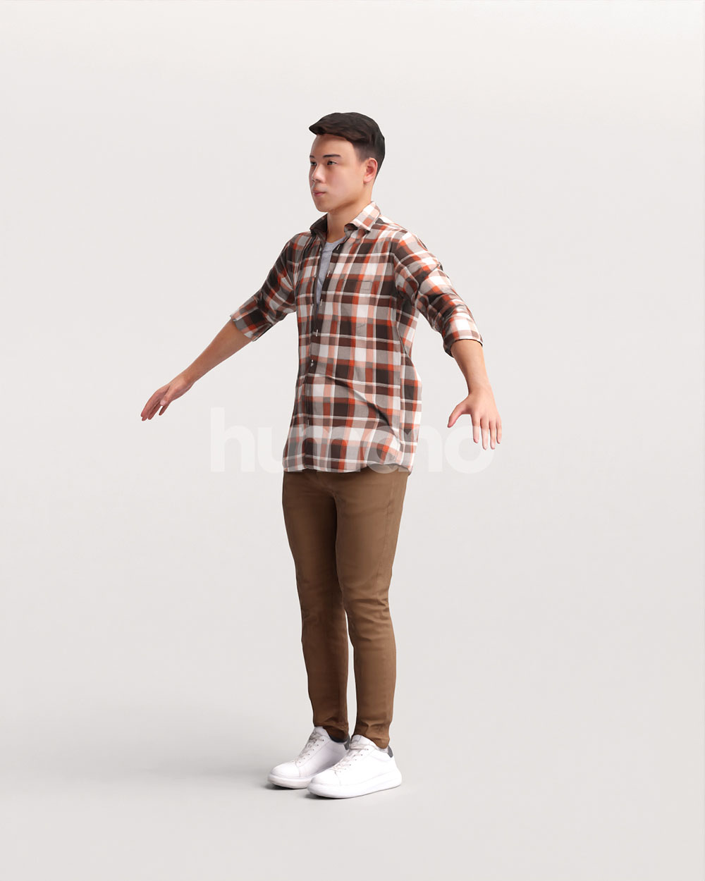 Rigged 040-1847 Man – Humano 3D – 3d People Collections
