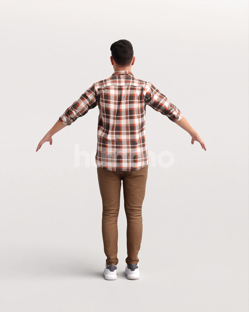 Rigged 040-1847 Man – Humano 3D – 3d People Collections