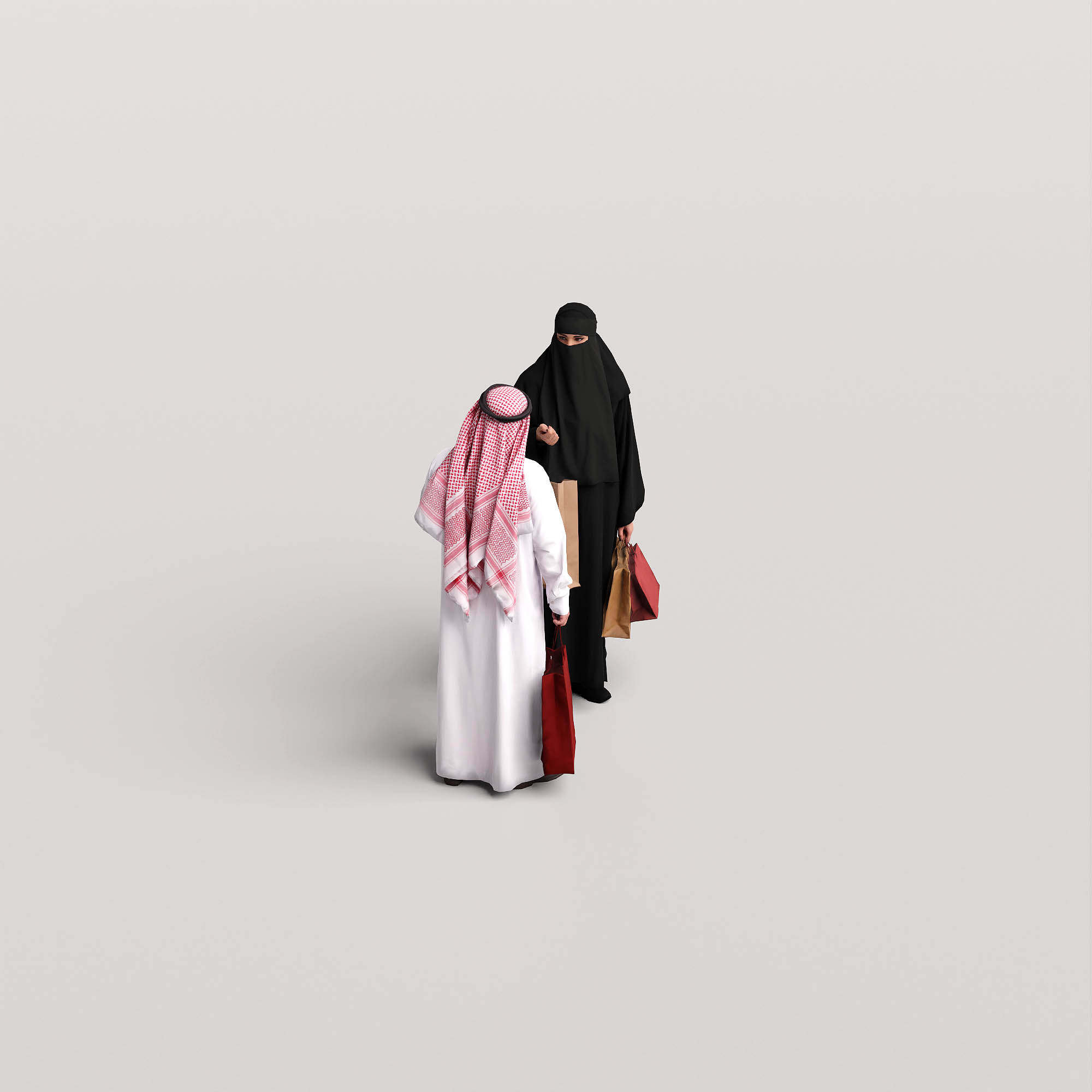2402 | Saudi Arabia – Standing – Humano 3D – 3d People Collections