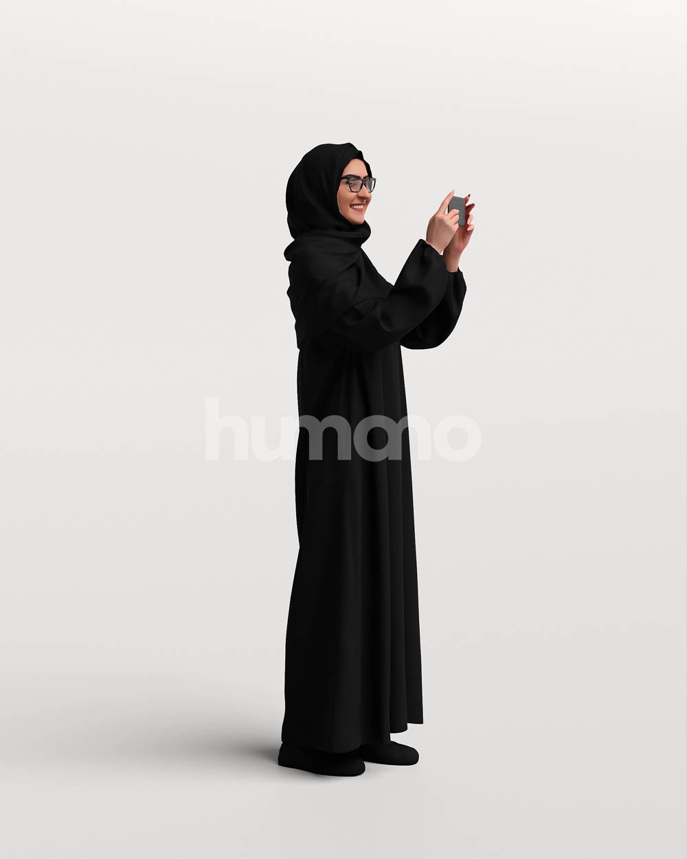 Posed 052-6508 Woman Arab – Humano 3D – 3d People Collections