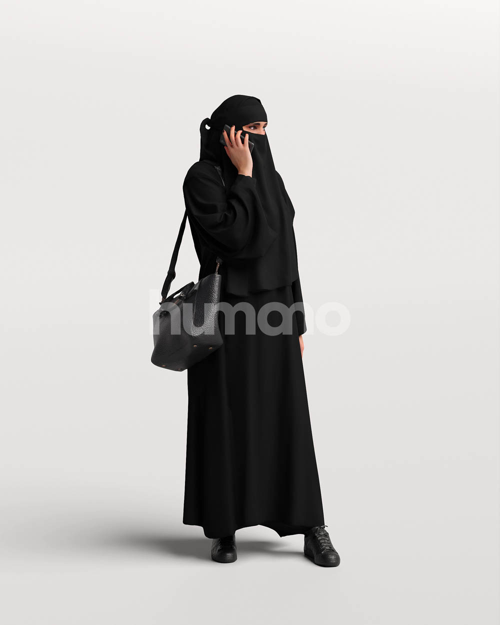 Posed 085-6246 Woman Arab – Humano 3D – 3d People Collections