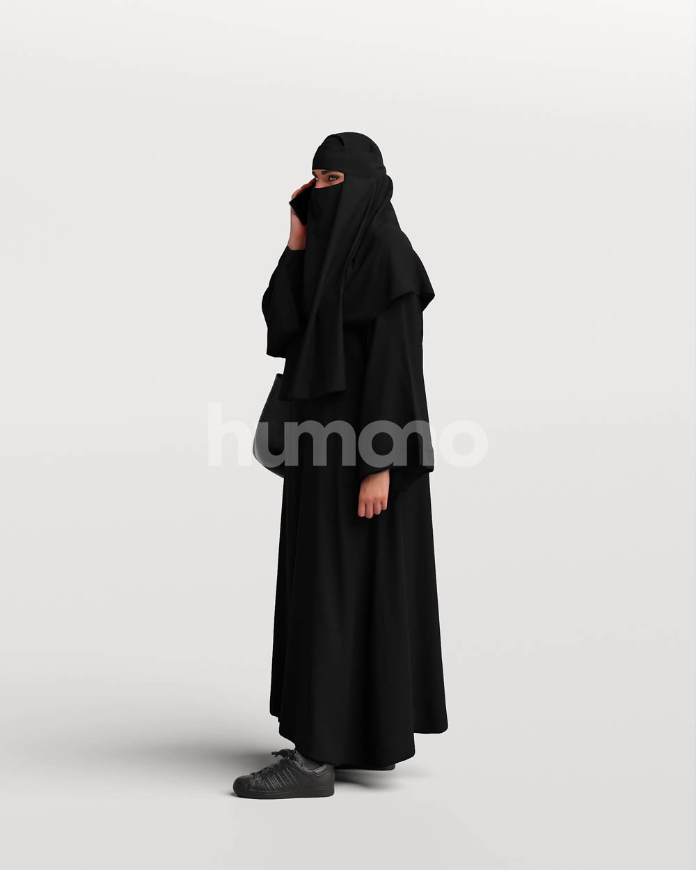 Posed 085-6246 Woman Arab – Humano 3D – 3d People Collections