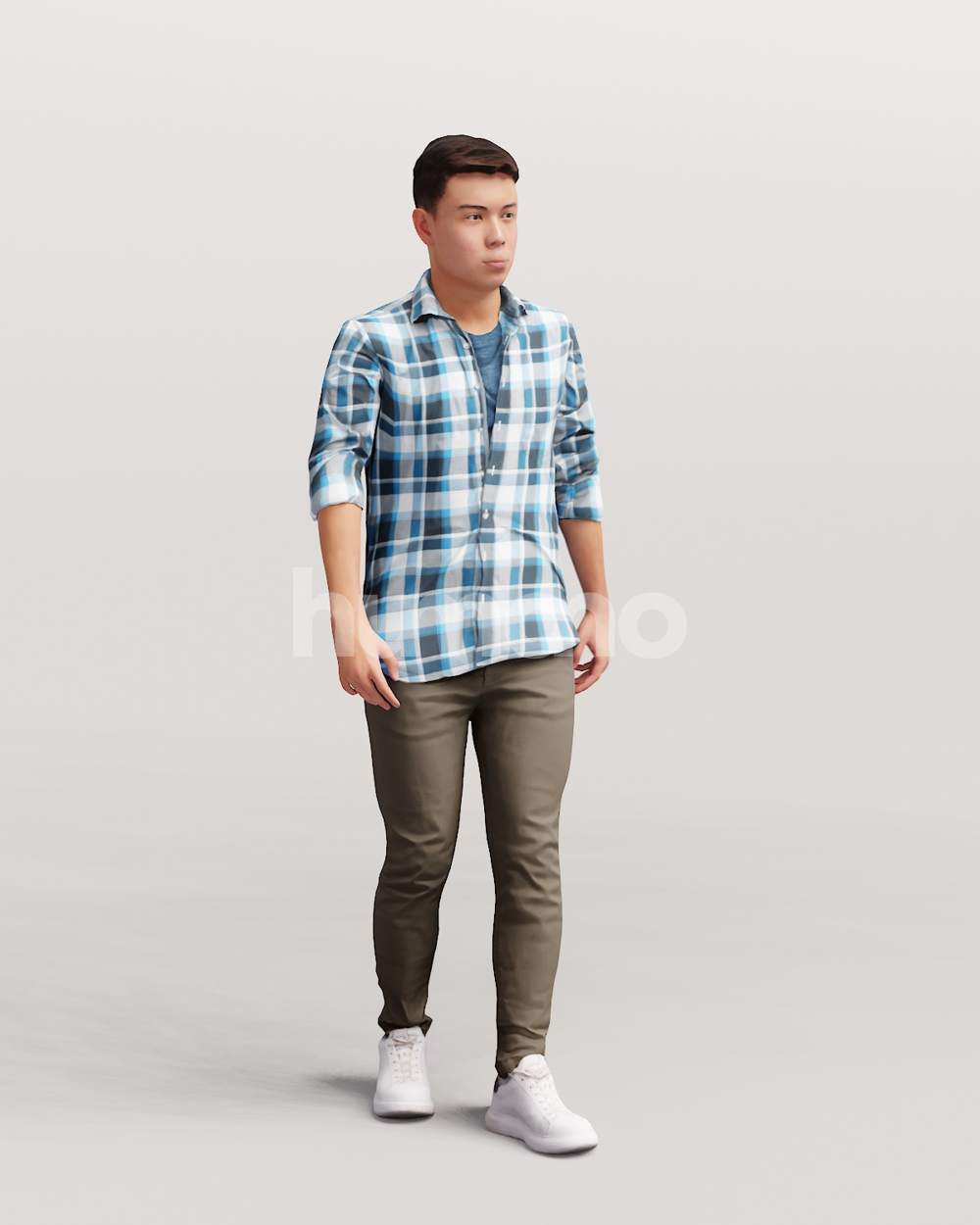 Vol.01 Animated Walking – Humano 3D – 3d People Collections