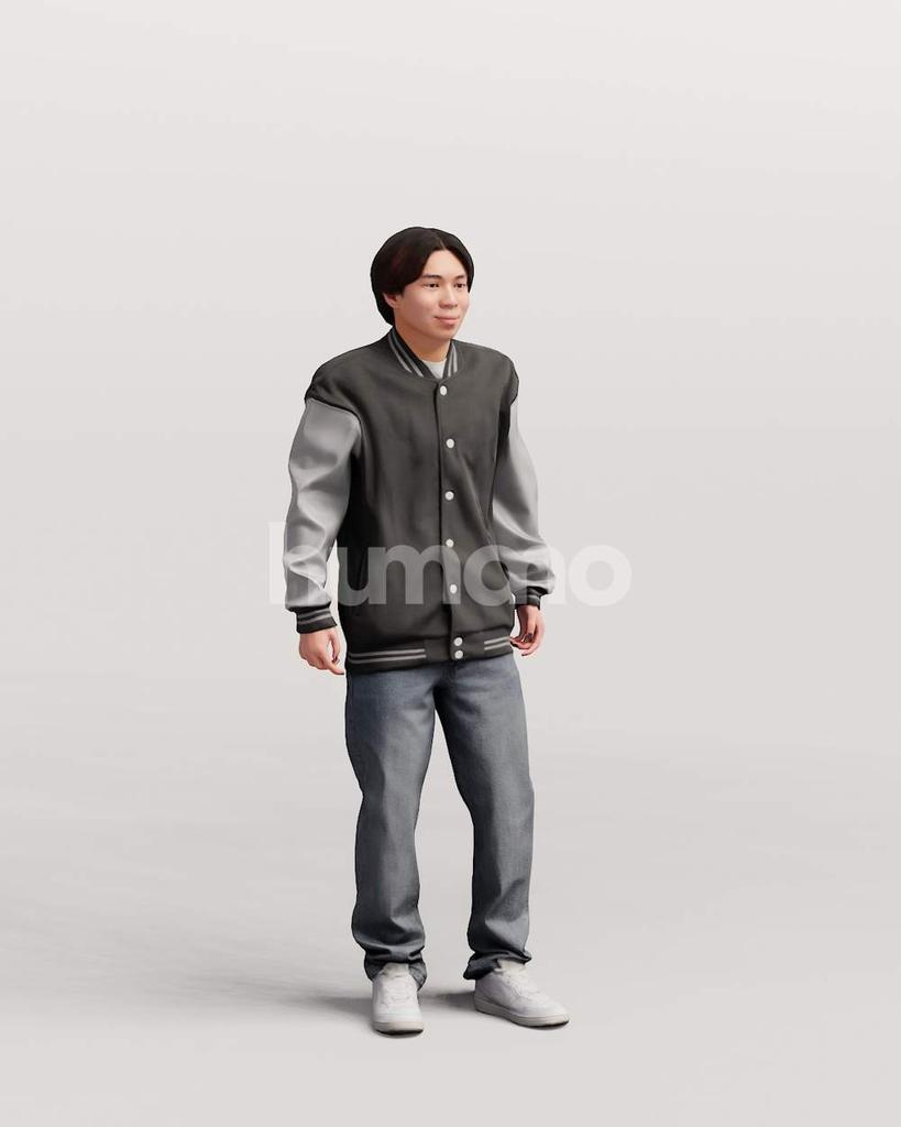 Animated Free Model – Humano 3D – 3d People Collections