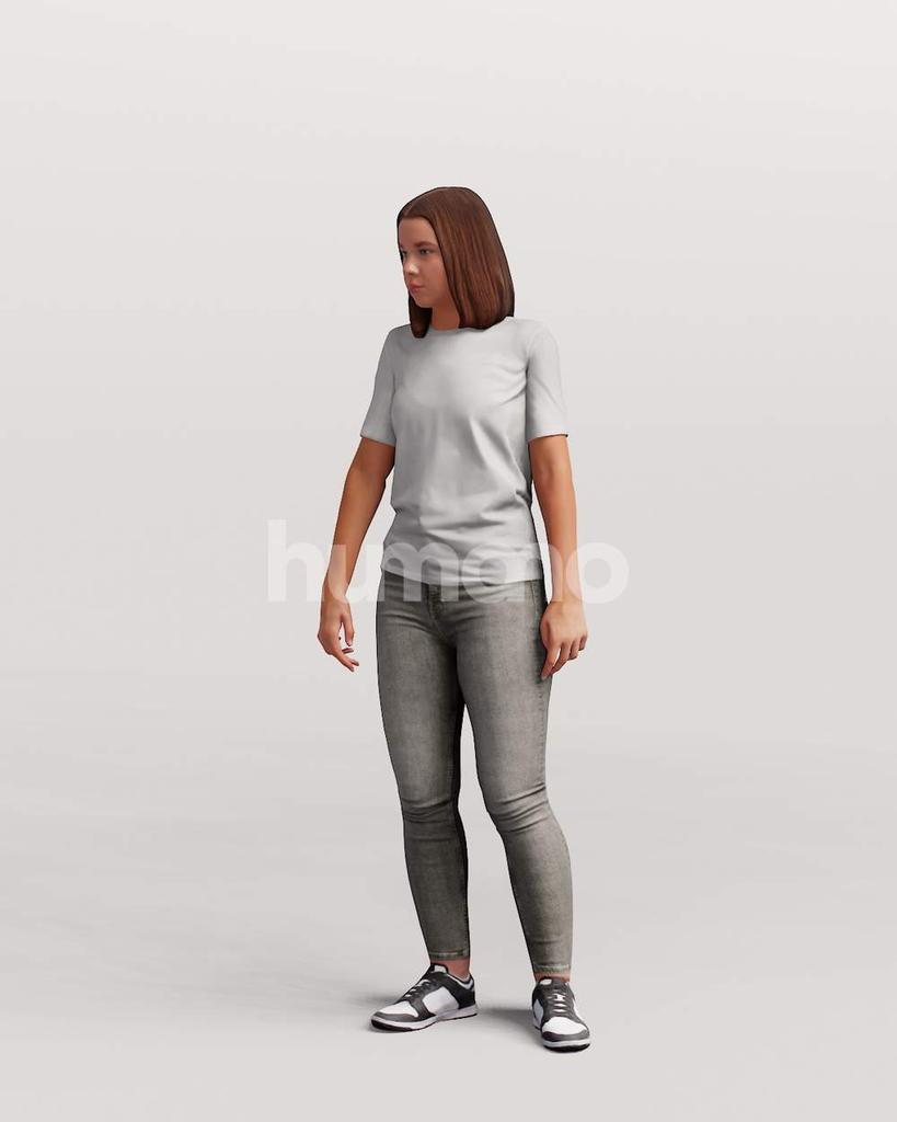 Vol.03 Animated Talking – Humano 3D – 3d People Collections