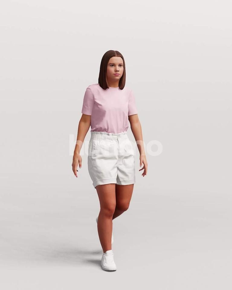 Animated Free Model – Humano 3D – 3d People Collections