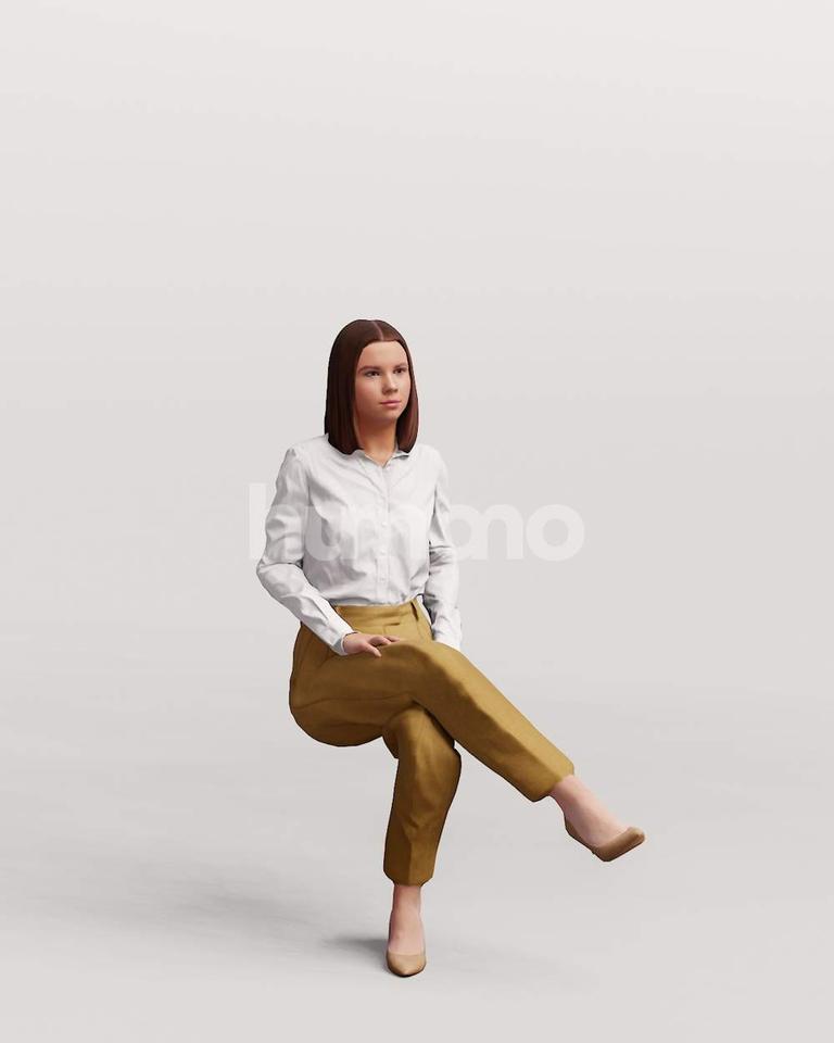 Animated Free Model – Humano 3D – 3d People Collections