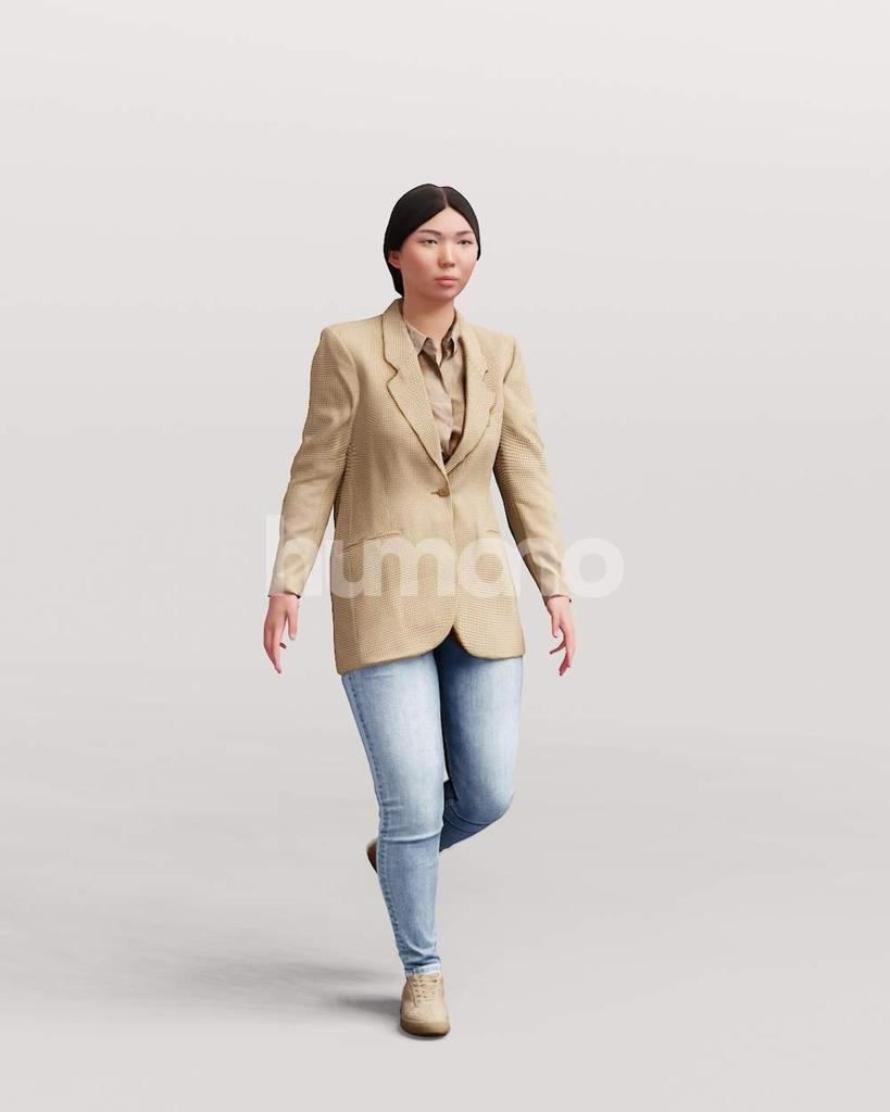 Animated Free Model – Humano 3D – 3d People Collections