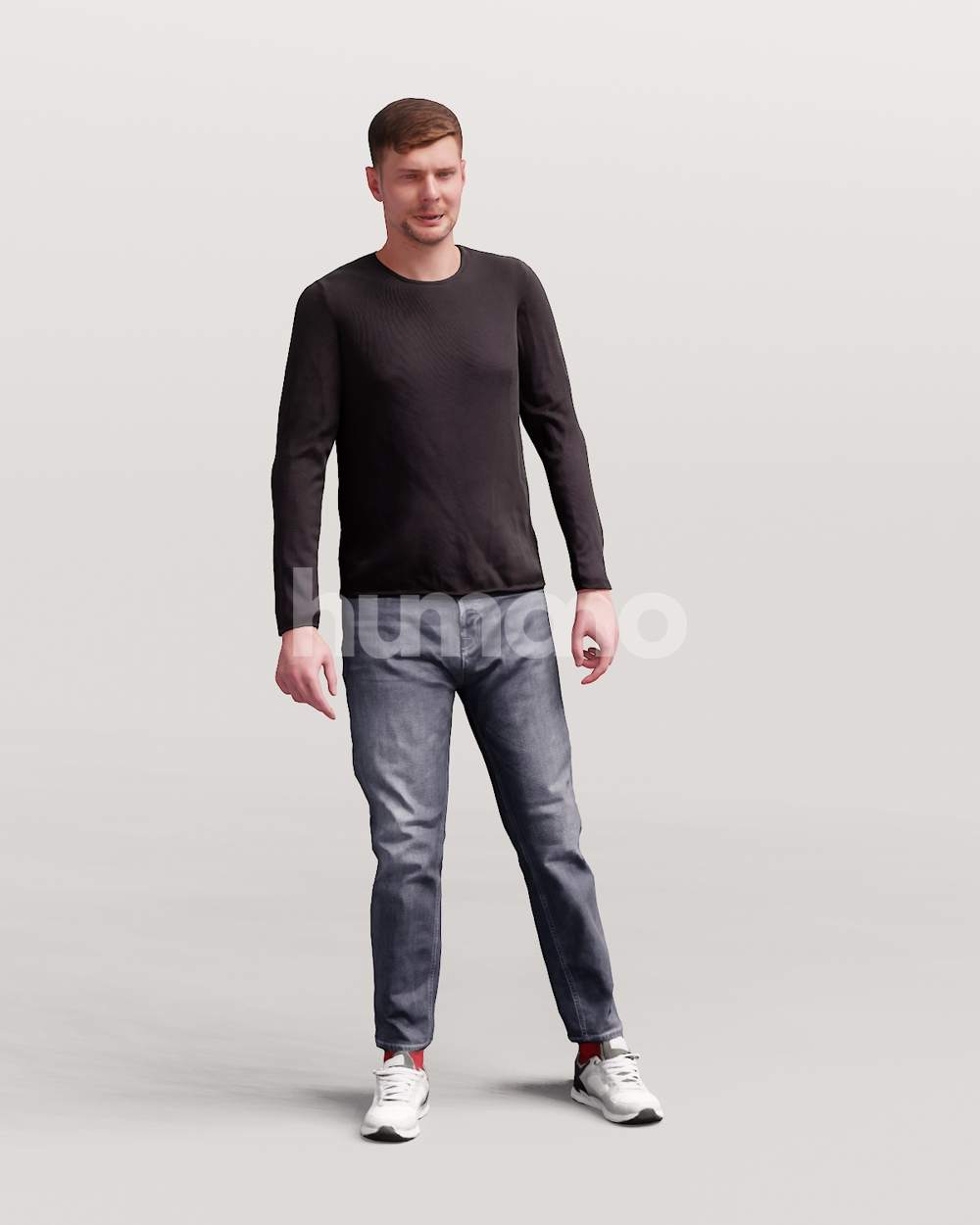 Vol.03 Animated Talking – Humano 3D – 3d People Collections