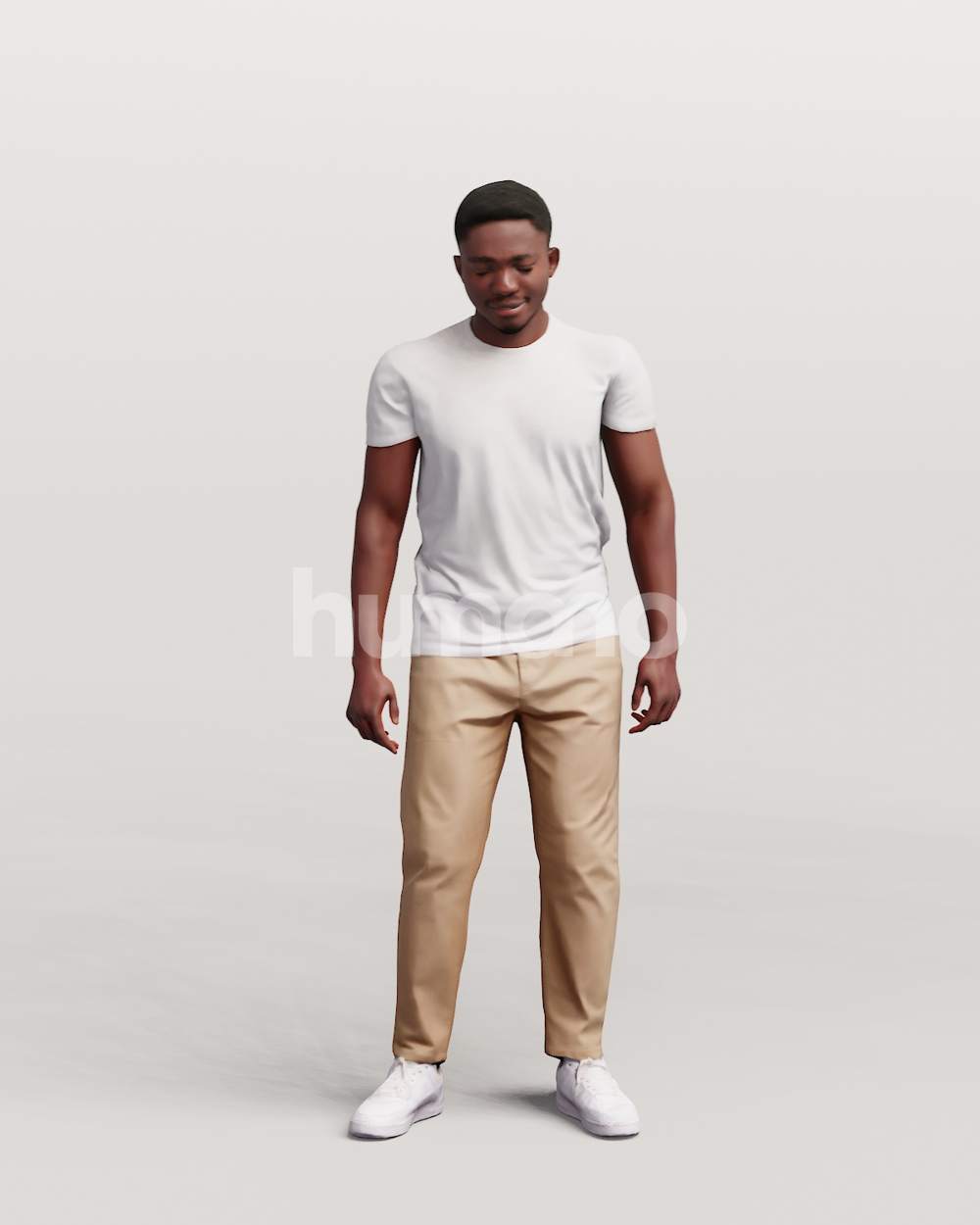 Animated 064-4874 ST4 Man Standing Talking – Humano 3D – 3d People ...
