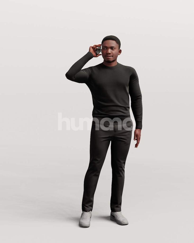 Animated Free Model – Humano 3D – 3d People Collections
