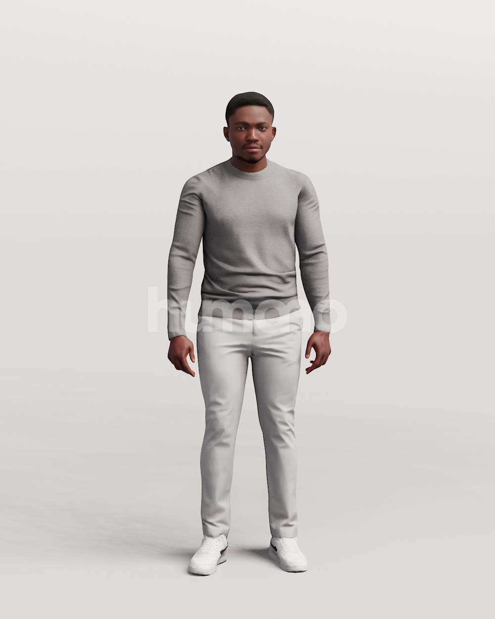Vol.02 Animated Standing – Humano 3D – 3d People Collections