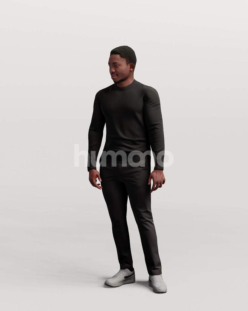 Animated Free Model – Humano 3D – 3d People Collections