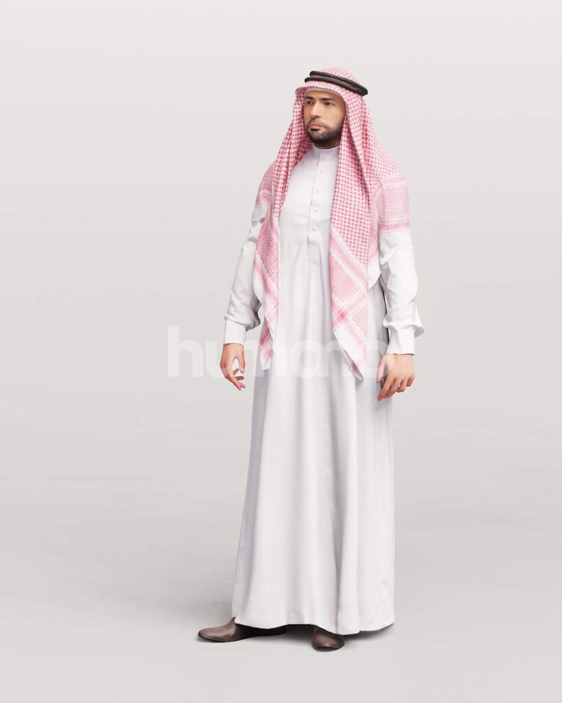 Animated 068-5965 SI1 Man Standing Idle – Humano 3D – 3d People Collections