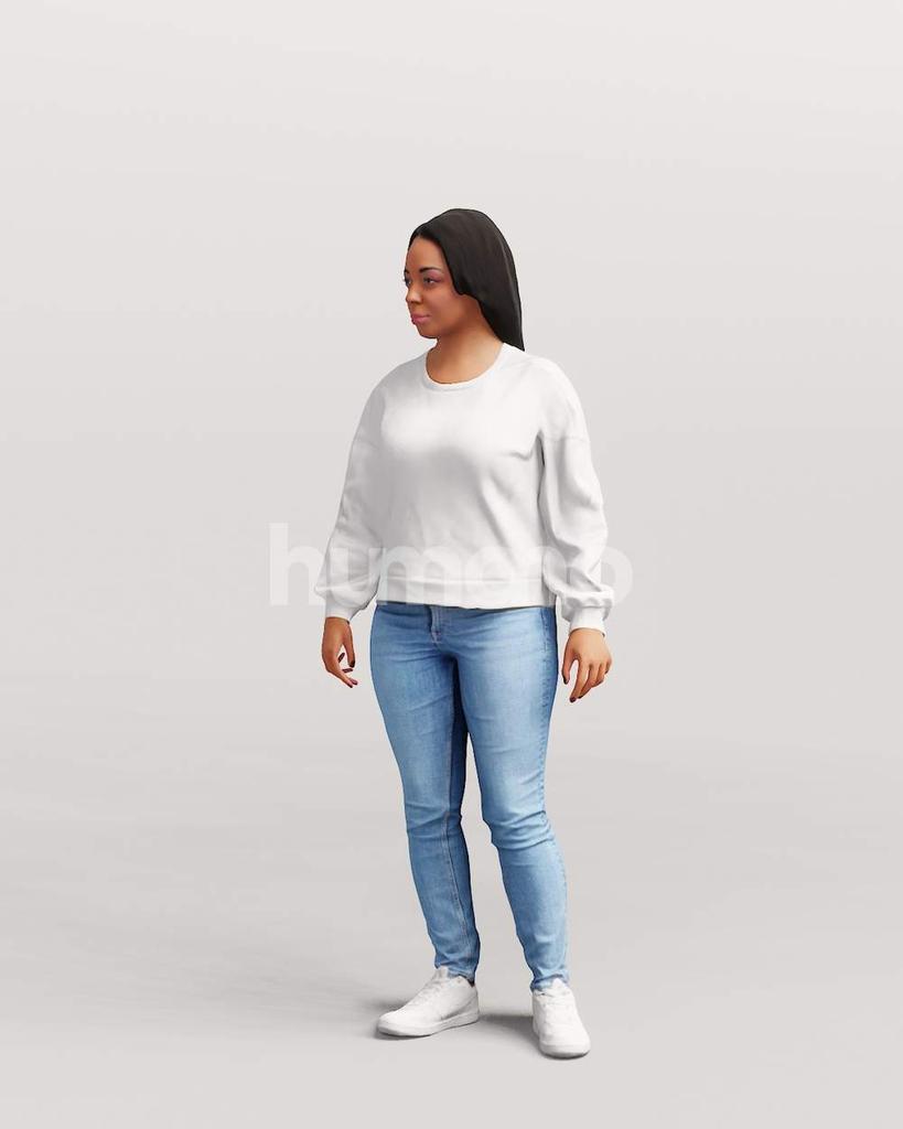 Animated Free Model – Humano 3D – 3d People Collections