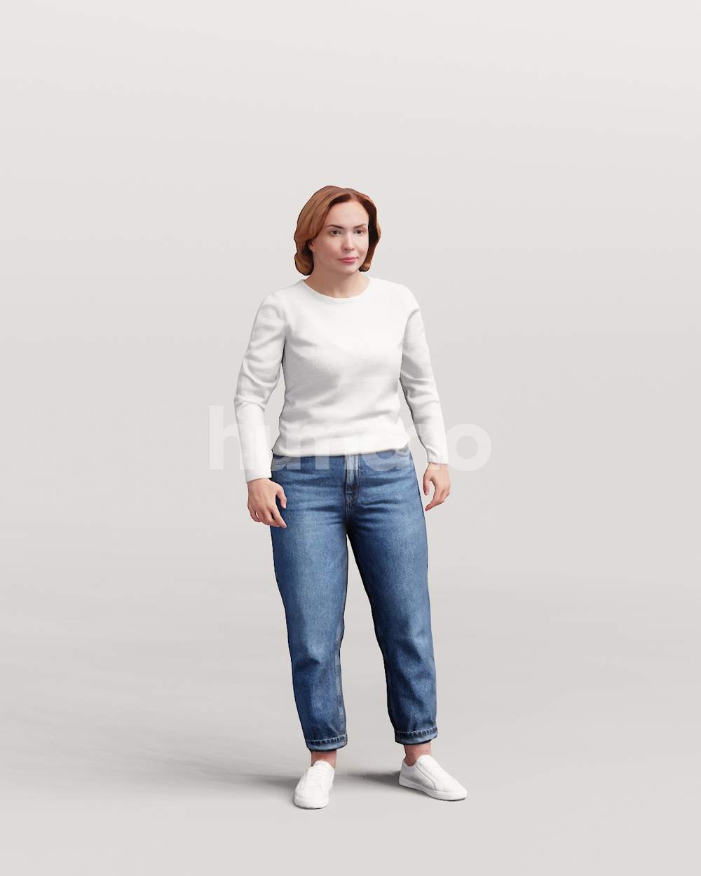 Animated 033-3219 S1 Man Sitting – Humano 3D – 3d People Collections