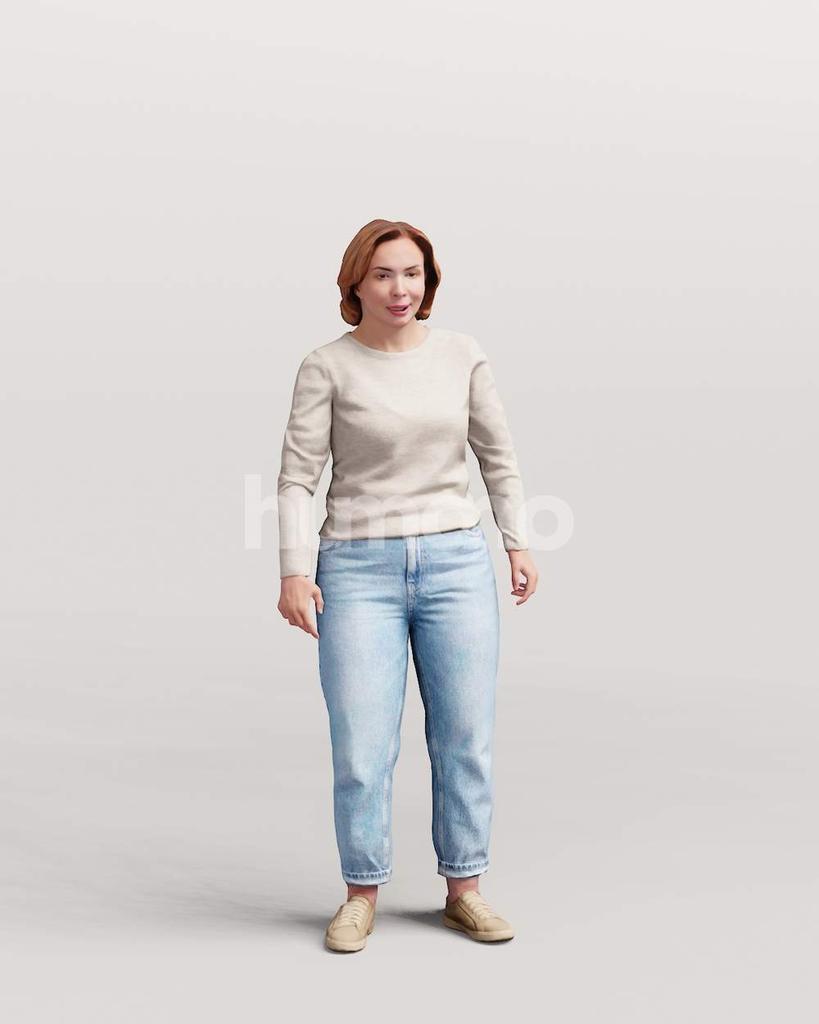 Animated Free Model – Humano 3D – 3d People Collections