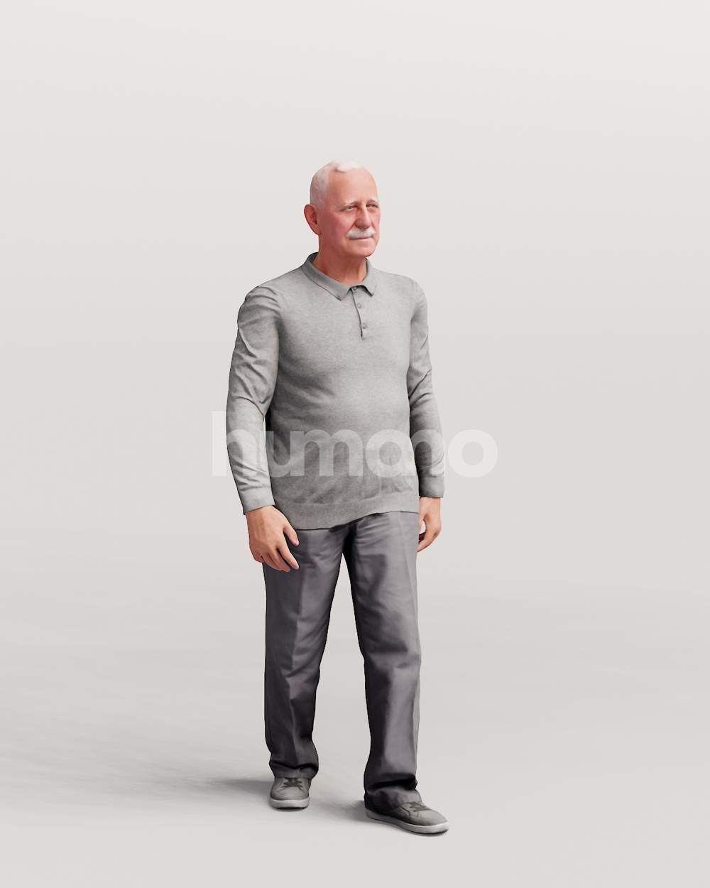 Vol.01 Animated Walking – Humano 3D – 3d People Collections