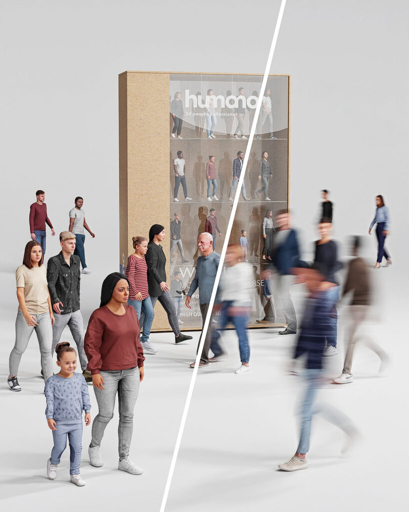 Mega Bundle 04 Specials – Humano 3D – 3d People Collections