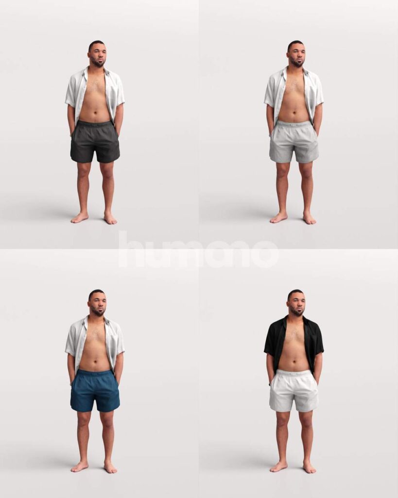 2507 | Luxury pool – Humano 3D – 3d People Collections