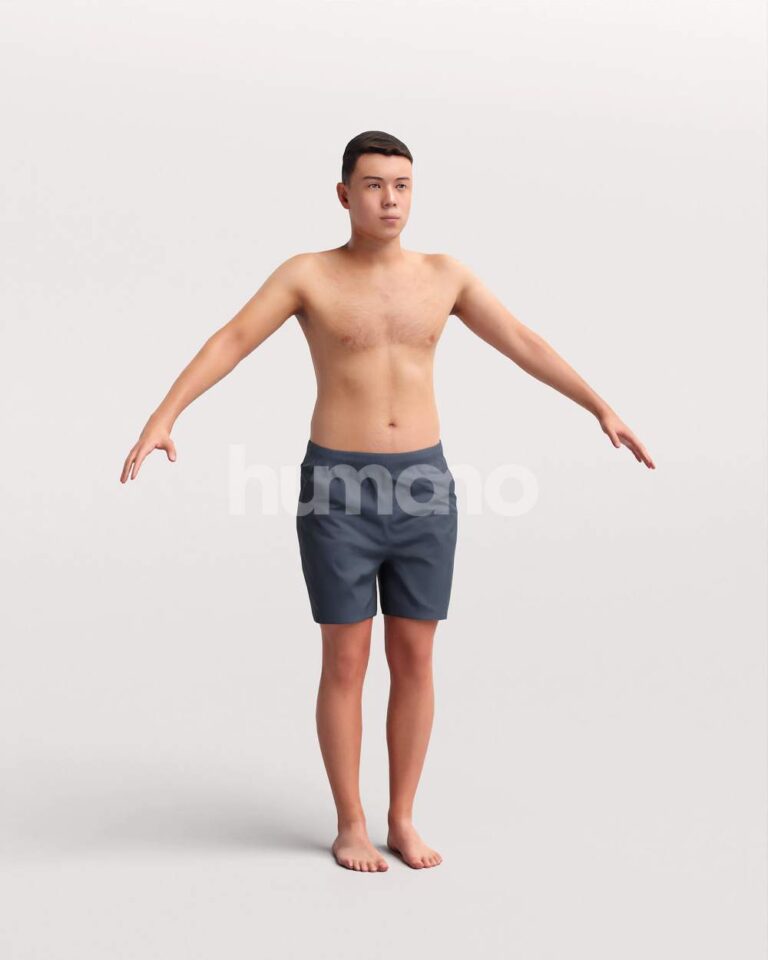 Rigged & Rigged Plus Free Model – Humano 3D – 3d People Collections